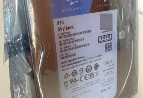 Жесткий диск Seagate SkyHawk 8тб (ST8000VX004)