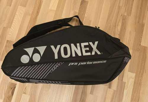 Сумка Yonex BA92429EX PRO 9 pcs 2024 чёрная