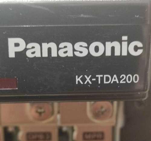 Атс Panasonic KX-TDA200 с платами под разбор