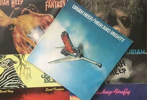 Uriah Heep оригинальные виниловые пластинки