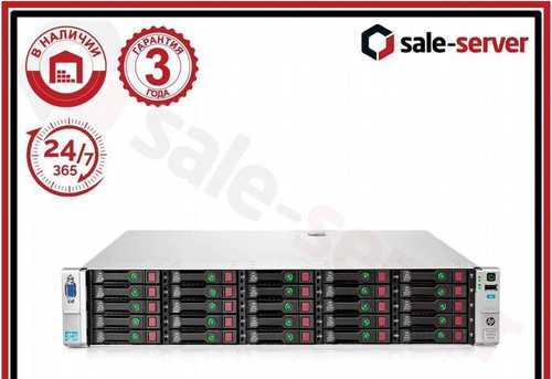 HP DL380e Gen8 27SFF 2x E5-2440 v2 128GB 750W