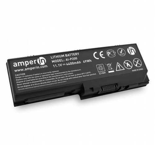 Аккумулятор Amperin для Toshiba P200 11.1V 4400mAh