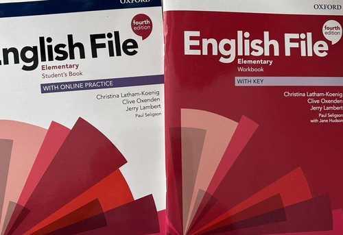 Учебник английского English file Elementary 4