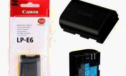 Аккумулятор для фотоаппарата Canon LP-E6. Гарантия