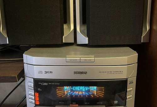 Philips FW C380 mini hifi system стерео система