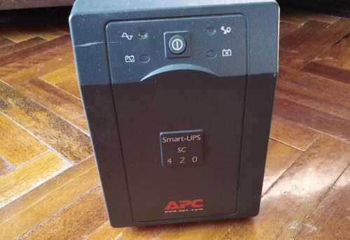 Ибп APC SMART ups 420 SC