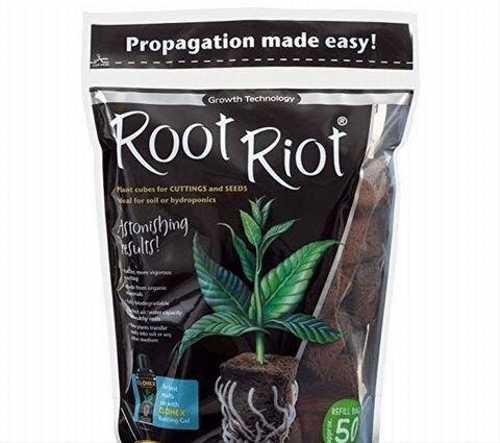 Биоразлагаемые кубики Root Riot - 50 шт