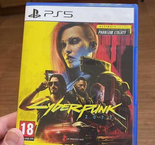 Cyberpunk 2077 ps5 диск