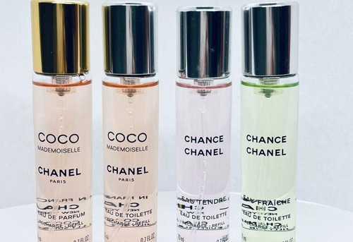 Chanel chance, coco mademoiselle, fraiche, N 5