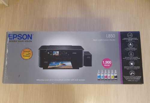 Epson Цветное струйное мфу Epson L850 с снпч