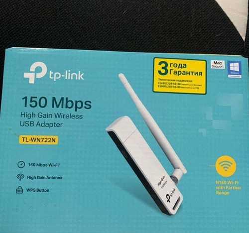 Wi-Fi адаптер TP-link TL-WN722N