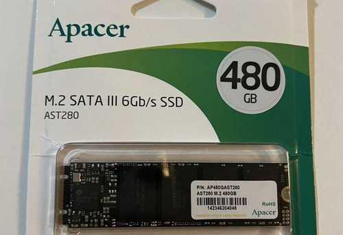 SSD m2 480Gb Apacer Новый Гарантия