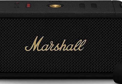 Marshall Middleton Bluetooth Speaker BlackandBrass