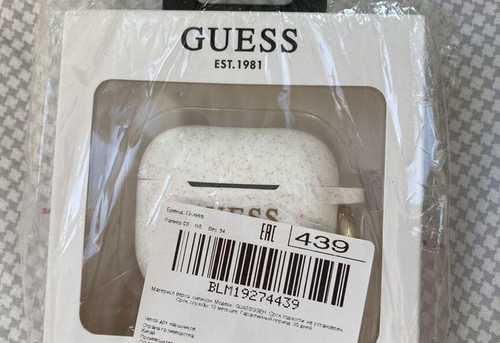 Чехол Guess для Airpods 3 Silicone With Ring