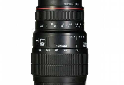 Sigma AF 70-300mm f/4-5.6 APO Macro (Canon EF) б/у