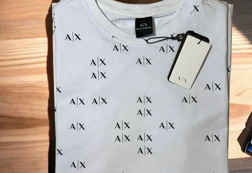 Armani exchange футболка белая Турция