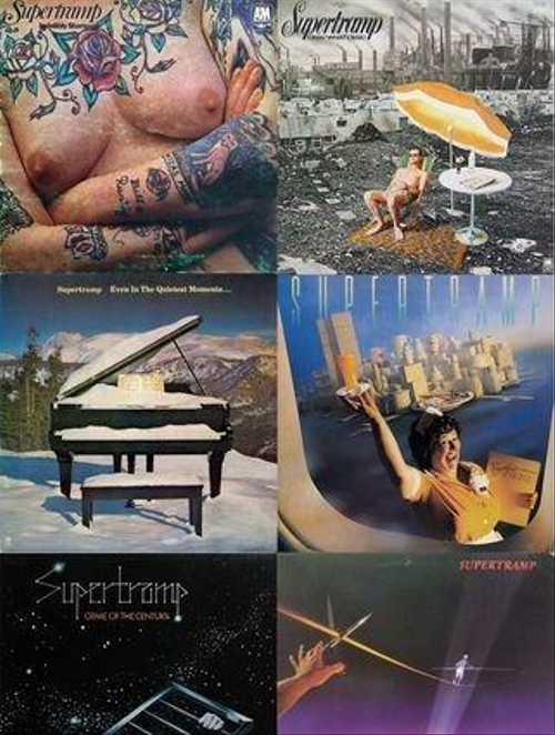 Винил supertramp оригинальные издания EX-NM