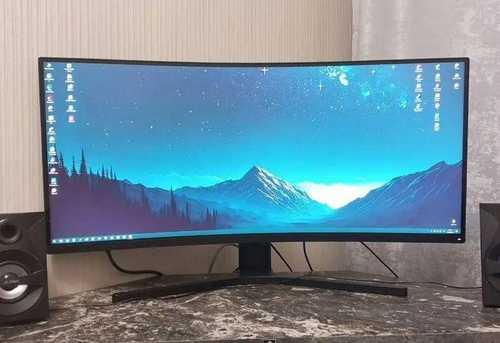 Монитор изогнутый 34" Xiaomi Mi Curved Gaming