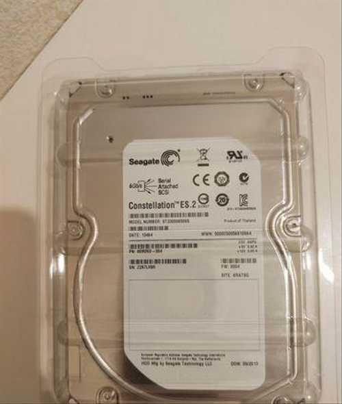 HDD 3 TB Seagate ES.2 Constellation st33000650ss