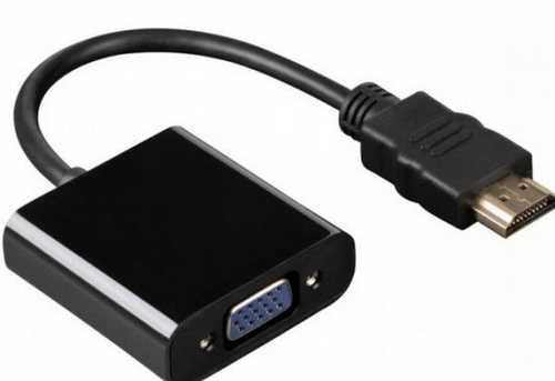 Адаптер Hama hdmi/VGA (f) 0.1м