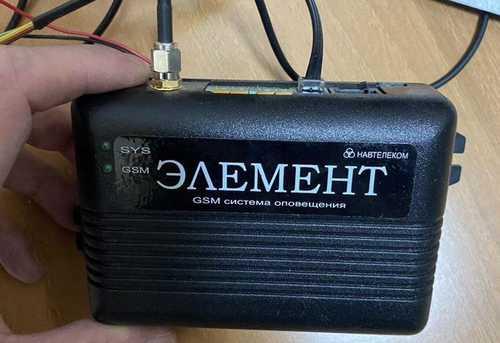 Элемент-1115 GSM сигнализация система оповещения