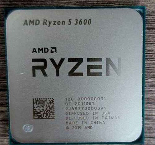 Процессор amd ryzen 5 3600