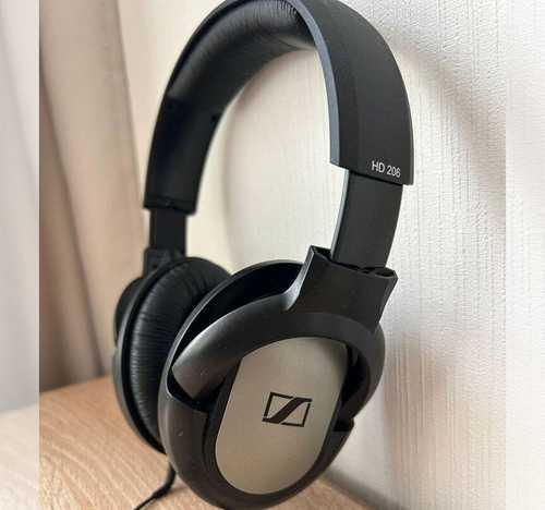 Наушники sennheiser hd 206 3.5 mm черные