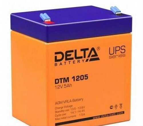 Аккумуляторная батарея delta Battery DTM 1205 5 А