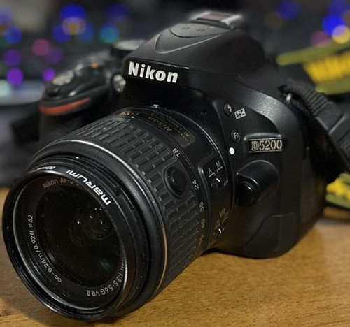 Фотоаппарат Nikon D5200 18-55 VR Kit