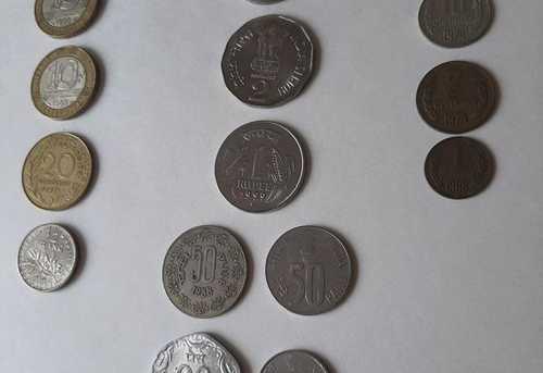 Монеты СССР, России, иностранных государств