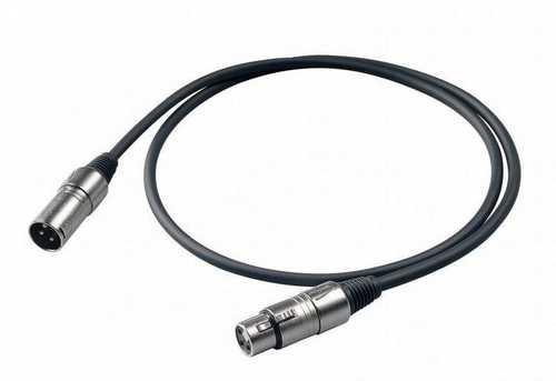 Proel bulk250LU5 - микрофонный кабель, XLR (папа)