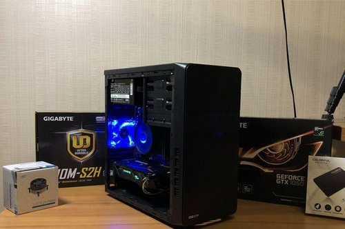 Игровой пк: i5-7400/GTX 1050/16gb ddr4/SSD+HDD