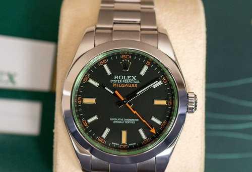 Часы Rolex Milgauss механика с автоподзаводом