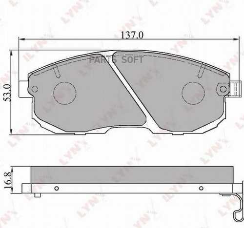 Колодки тормозные передние подходит для infiniti I30 3.0, nissan Maxima QX(A32) 2.0/ (J30) 3.0 00/Te