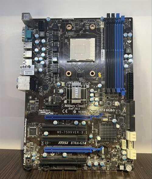 MSI 870A-G54 am3