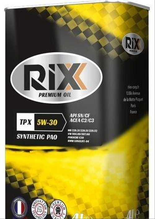 Синтетическое масло rixx 5W-30 API SN/CF aceac2/C3