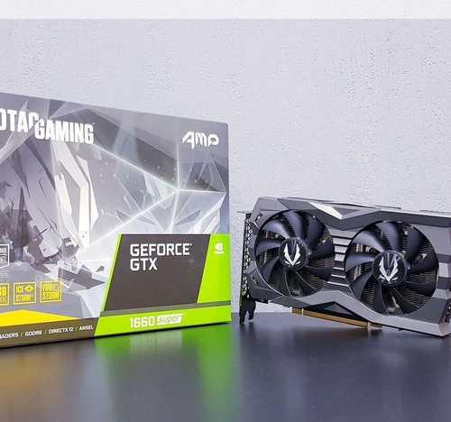 Видеокарта zotac gaming GTX 1660 super AMP 6Gb