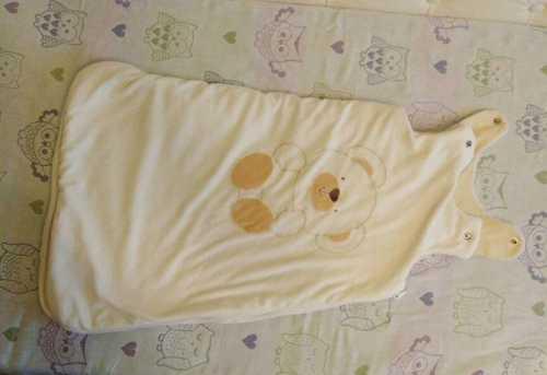Спальный мешок детский тёплый 84 см