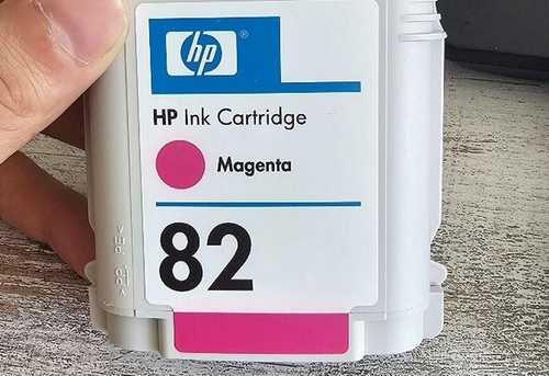 Hp катриджи новые 82