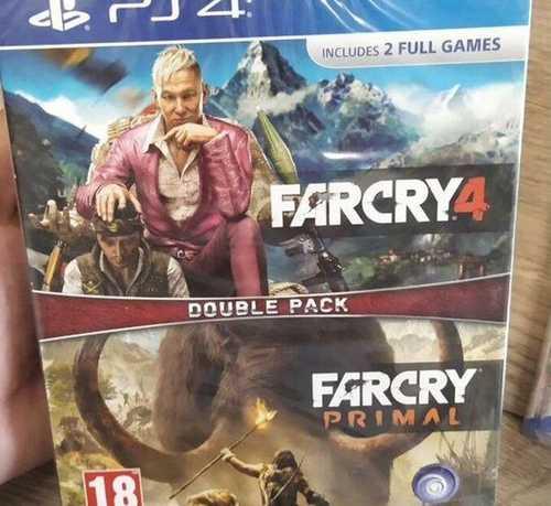 FAR CRY 4 + FAR CRY primal - double pack PS4, рус