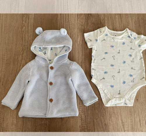 Кофта детская с капюшоном Mothercare 62