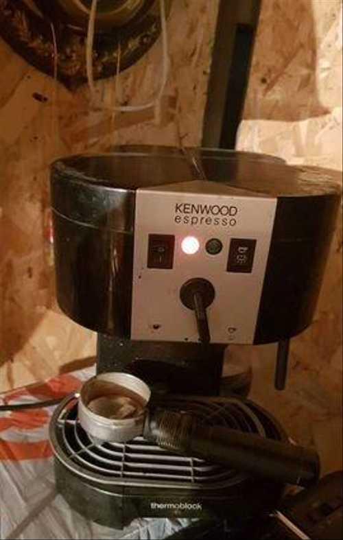 Кофеварка рожковая Kenwood espresso