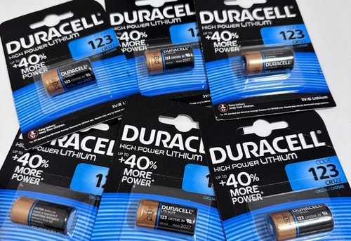 Батарейки Duracell High Power 123