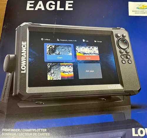 Эхолот Lowrance Eagle 9 с датчиком Tripleshot HD