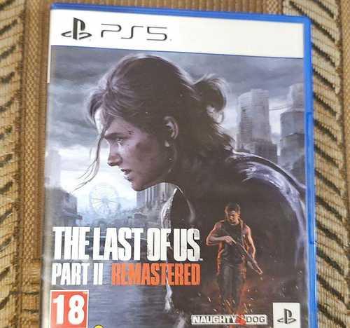 The Last Of Us part 2 ps5 диск