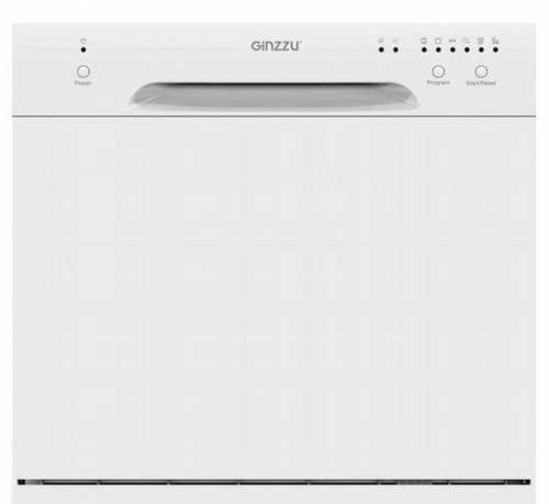 Посудомоечная машина компактная Ginzzu DC281 white