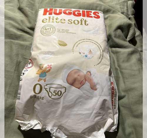 Подгузники Huggies Elite Soft 0   NB