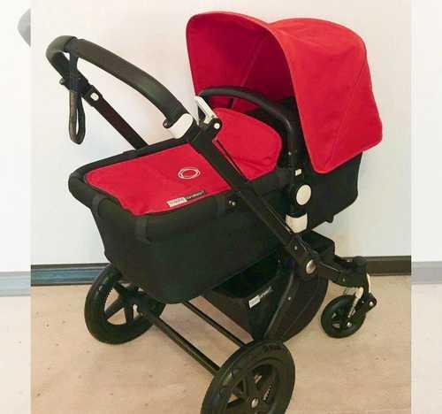 Коляска Bugaboo Cameleon 3, Black/Rad, 3in1