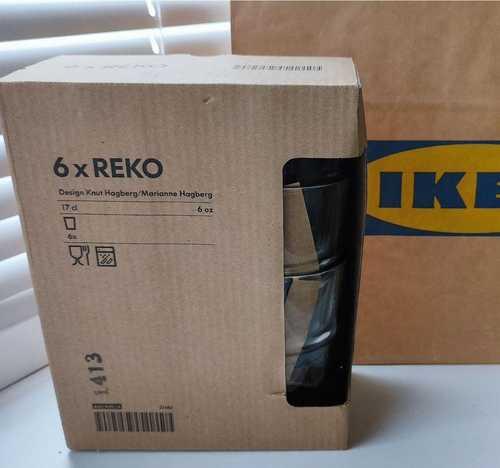 Набор стаканов peko Ikea,новые 6 штук