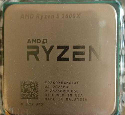 Процессор амд Ryzen 5 2600x